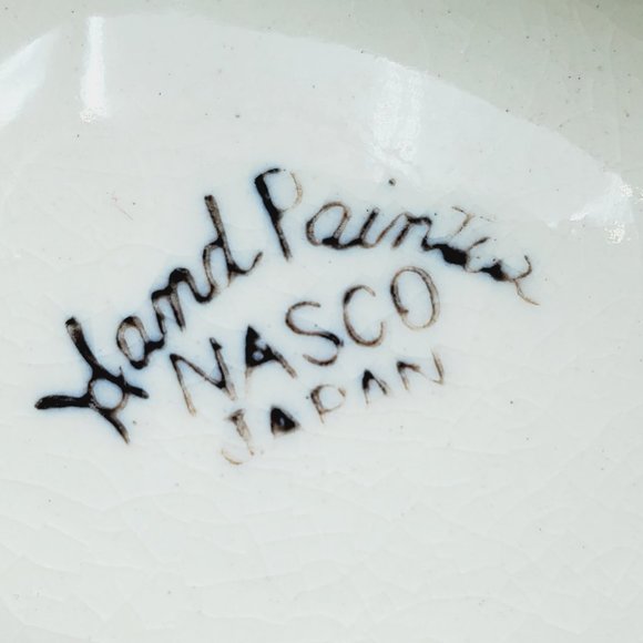 Vintage | Dining | Vintage Nasco Japan Chicken Gravy Boat Spoon Rest ...